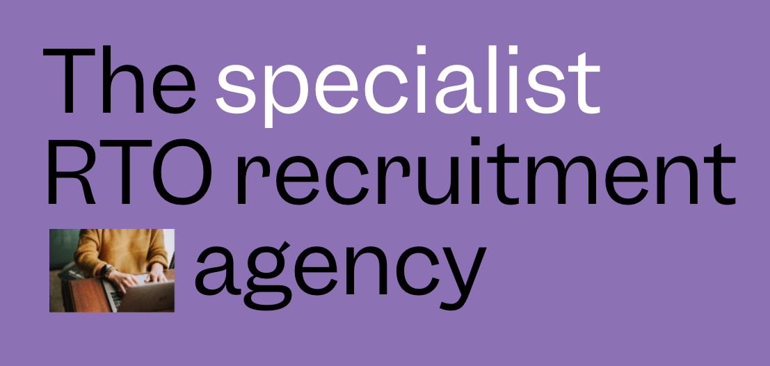 Specialist RTO recruitment agency - RTO Recruit